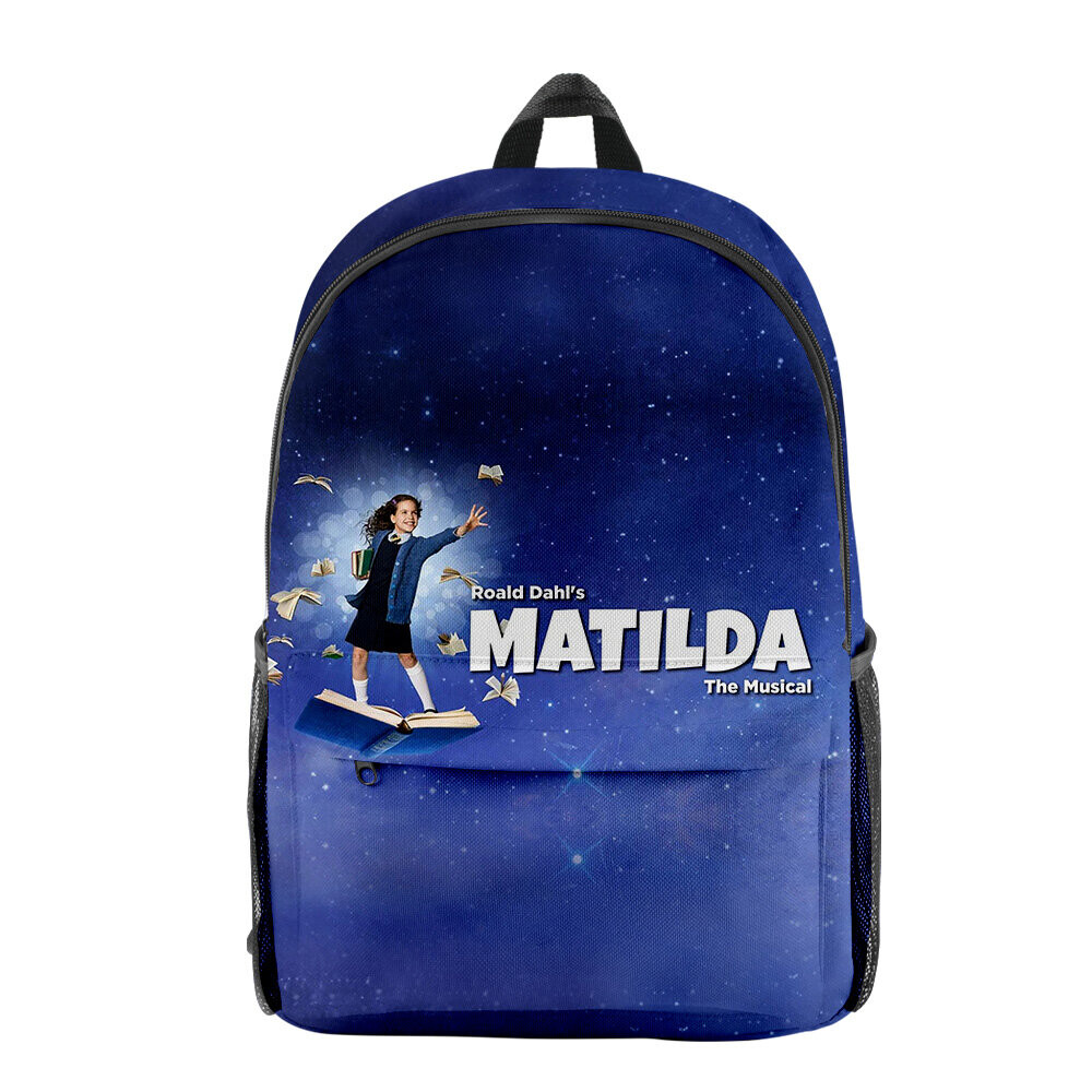 Roald Dahl's Matilda the Musical Movie Backpack Student School Bag ...