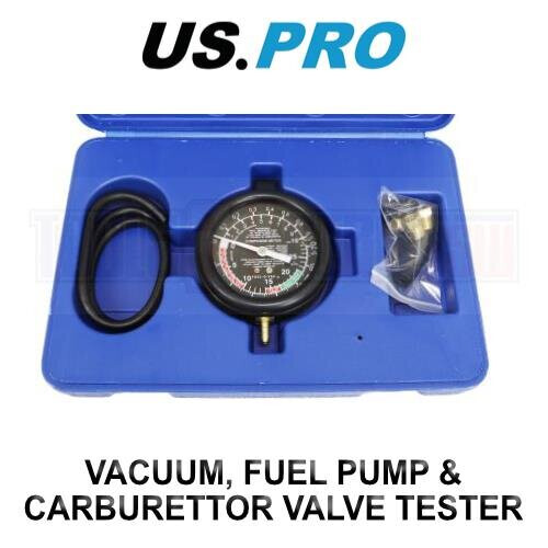 US PRO Tools Vacuum, Fuel Pump & Carburettor Valve Pressure Tester 5395 ...