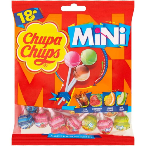 Chupa Chups Mini 18 Lollies, 108g on OnBuy