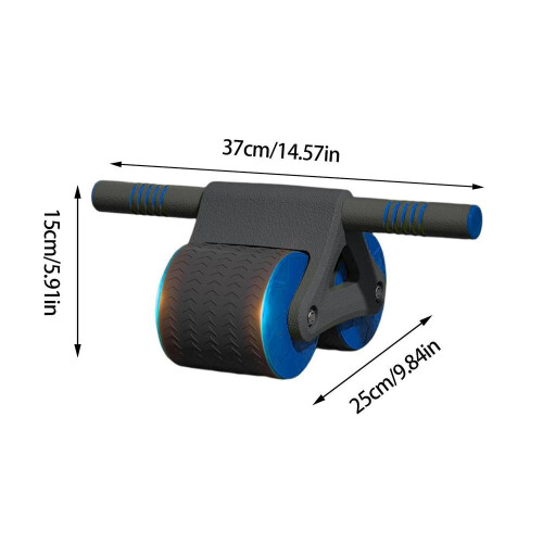Automatic Rebound For Abs Workout Double Round Wheels Roller Domestic ...