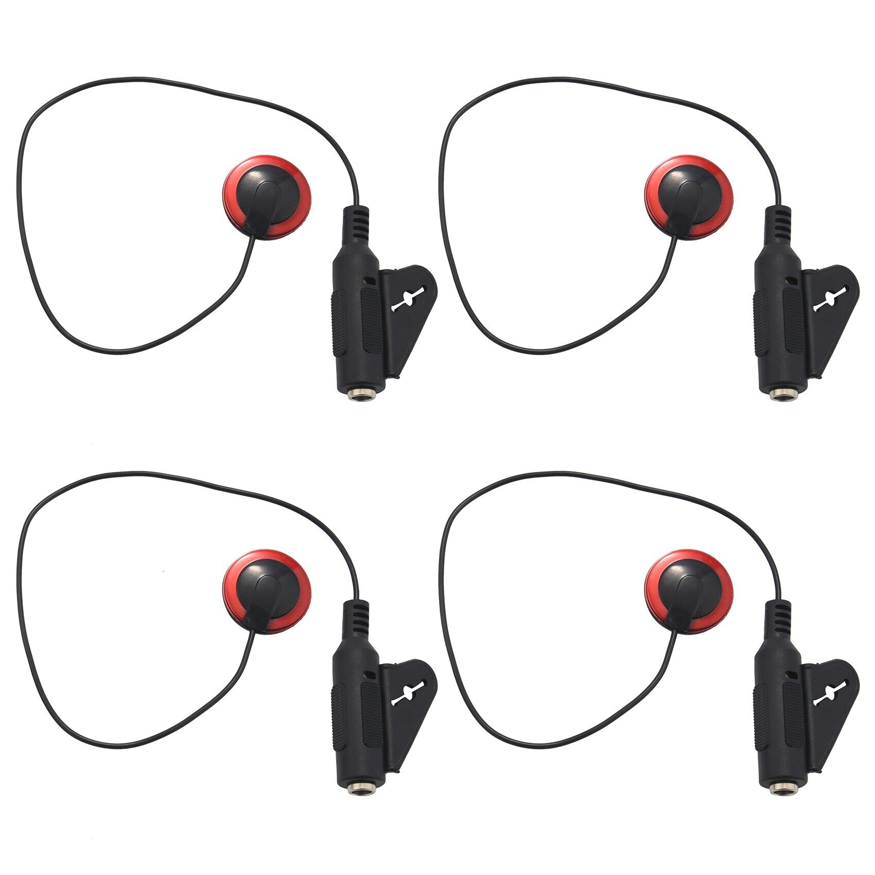 4Pcs Piezo Contact Microphone Mic Pickup for Guitar Violin Banjo ...