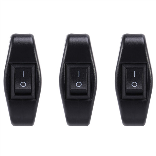 3X Black Bedroom on Off Button in Line Switch 6A/250VAC 10A/125VAC on OnBuy 3X Black Bedroom on Off Button in Line Switch 6A/250VAC 10A/125VAC on OnBuy