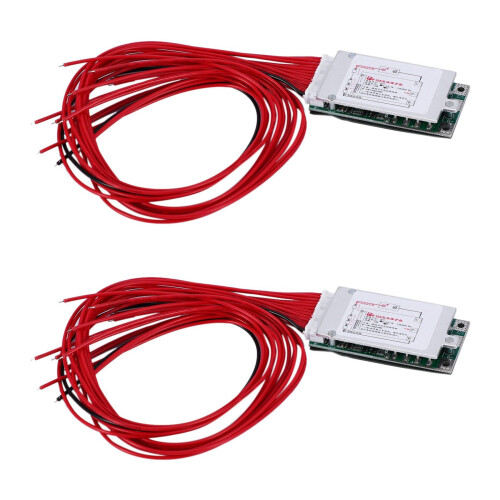 2X 13S 48V 15A -Ion Lipolymer Battery Protection Board BMS PCB Board with Heatsink for E-Bike ...