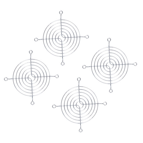4 X Metal Wire Finger Guard Protection Grid 80 mm PC Fan Cooler on OnBuy