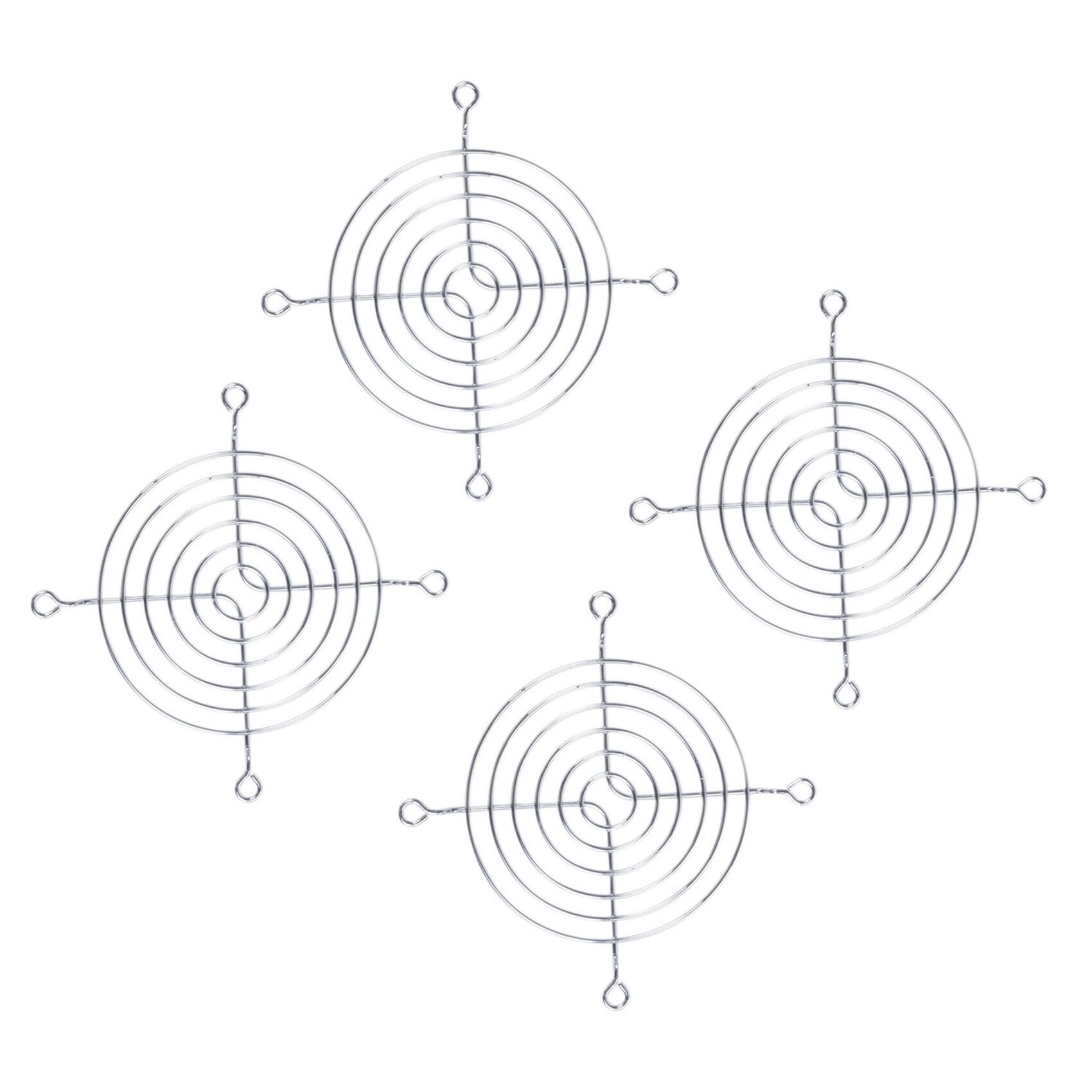 4 X Metal Wire Finger Guard Protection Grid 80 mm PC Fan Cooler on OnBuy