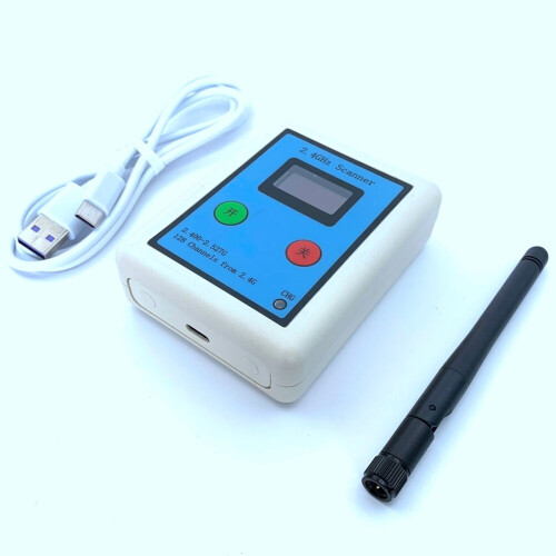 24g Nrf24l01 Spectrum Analyzer Signal Source Scanner Oled Display Screen Simple Scanner On Onbuy