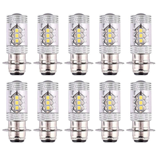10X H6 Headlight LED Light Bulbs 12V White 80W Fog Light Bulb Auto ...
