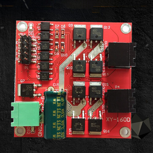 2 Channel Dual H-Bridge DC Motor Driver Module Positive / Negative ...