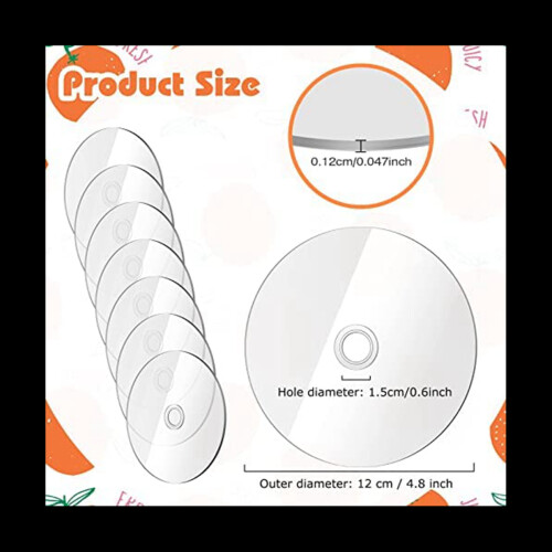 Clear CDs for Painting Blank CDs for Decoration DIY Aesthetic Wall Cd ...
