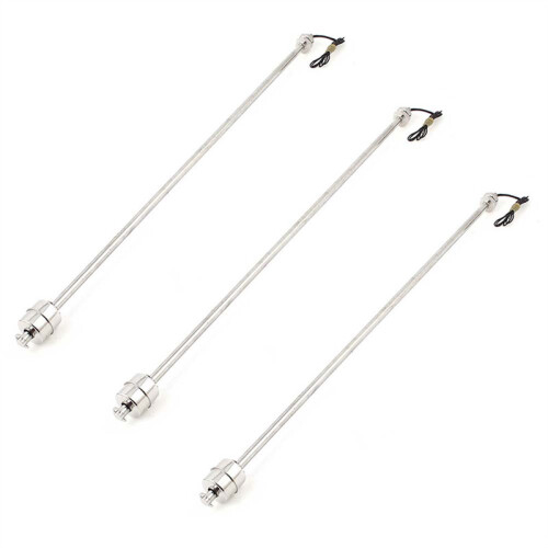 3X 50cm Stainless Steel Water Level Liquid Sensor Vertical Float Switch on OnBuy