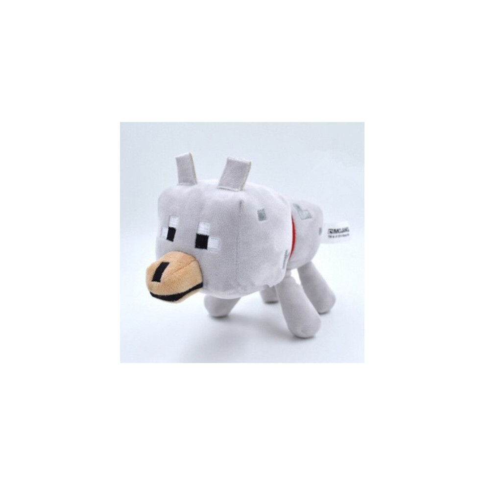 (20cm Wolf) Minecraft Children's Stuffed Animal on OnBuy