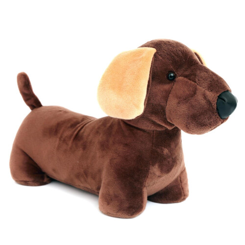 Adorable Sausage Dog Dachshund Puppy Doorstop - Novelty Animal Door ...