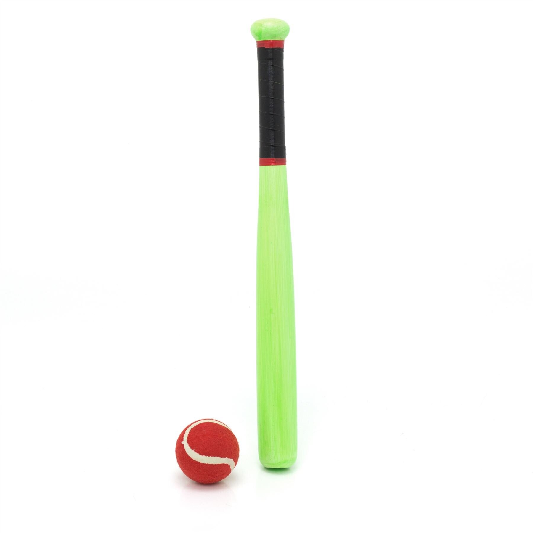 Neon V12 Sport Children's Wooden Rounders Bat And Ball |Kids Baseball Bat Set on OnBuy