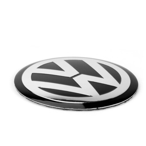 90Mm Wheels Centre Cap Emblem Logo Sticker For Vw Golf Passat Cc Polo ...