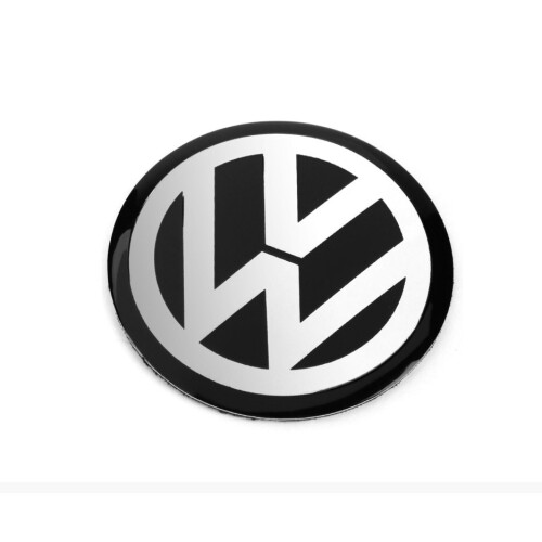 90Mm Wheels Centre Cap Emblem Logo Sticker For Vw Golf Passat Cc Polo ...