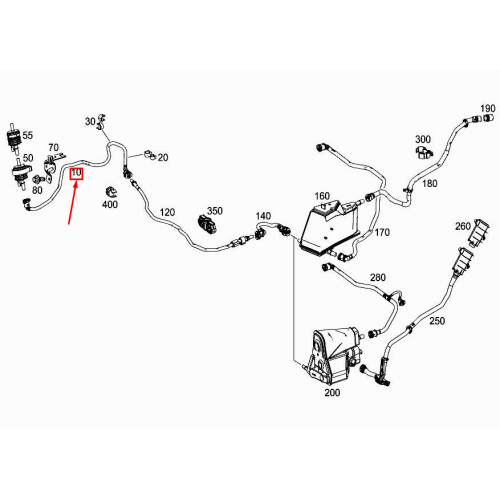 MERCEDES-BENZ A W177 Engine Purge Line A2474705601 NEW GENUINE on OnBuy