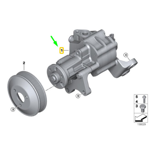 BMW X5 E70 Power Steering Pump 32416781003 6781003 NEW GENUINE on OnBuy