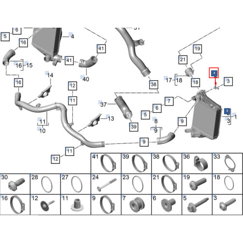 PORSCHE MACAN 95B.2 Intake Manifold Pressure Sensor 9A790605110 NEW ...