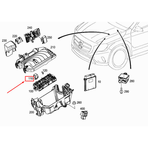 MERCEDES-BENZ A W177 Relay A0009829504 NEW GENUINE on OnBuy