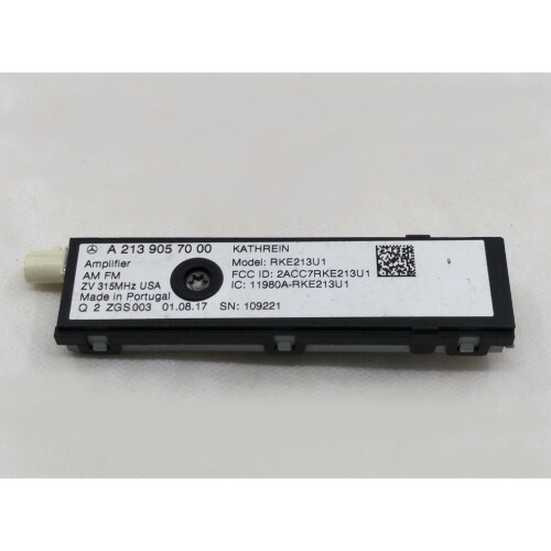 MERCEDES-BENZ E W213 Right C-Pillar Antenna Amplifier A2139057000 NEW ...