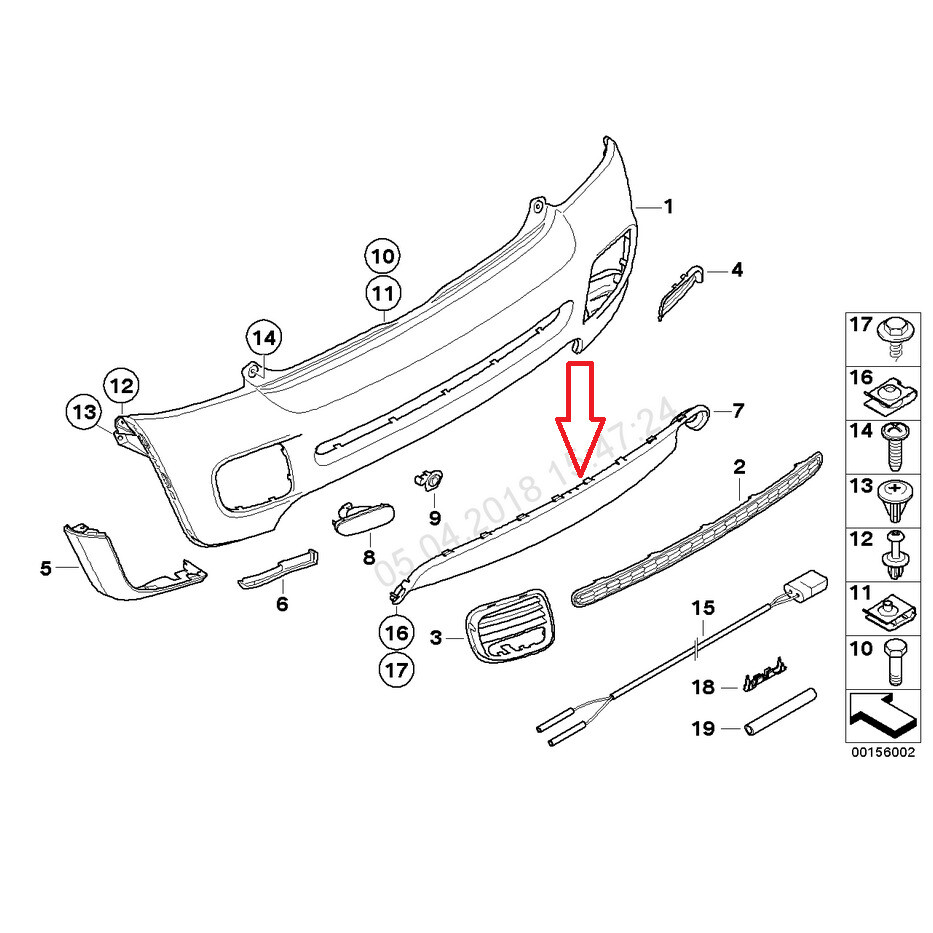 Mini Cooper R57 R58 Rear Bumper Diffuser 51120404117 0404117 2011 New ...