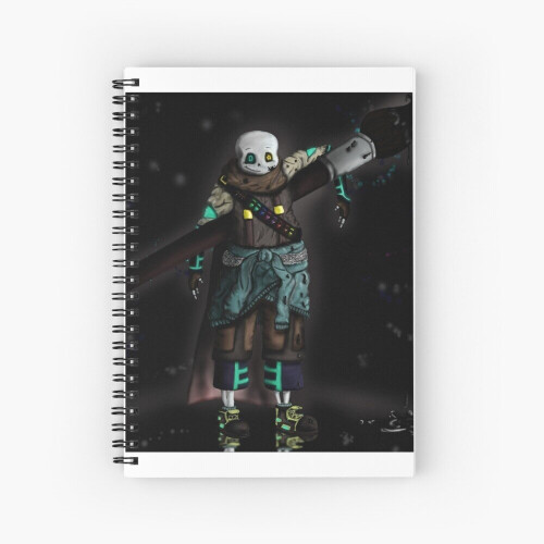 Spiral Notebook Ink Sans- Undertale A5 120 Pages on OnBuy