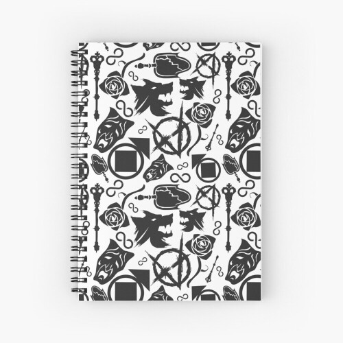 Spiral Notebook Vampire: The Masquerade Bloodlines: Clans A5 120 Pages ...