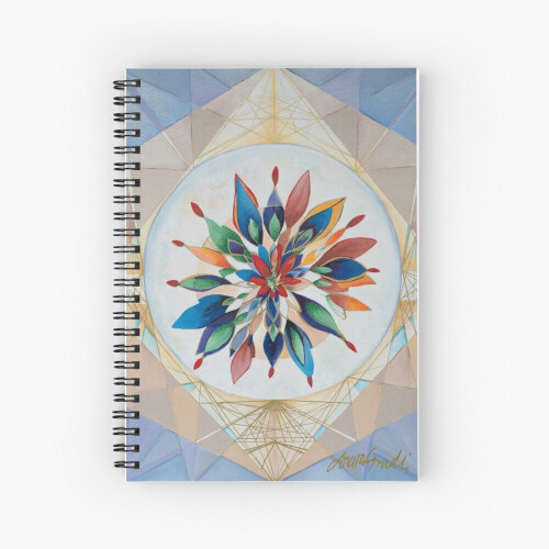 Spiral Notebook In Bloom A5 120 Pages on OnBuy