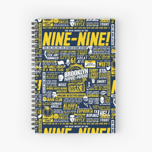 Spiral Notebook Wise Words of the Nine-Nine A5 120 Pages on OnBuy