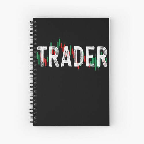 Spiral Notebook Trader Day Trading Daytrader Stock Shares Forex A5 120 ...
