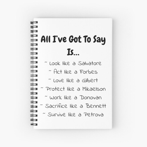 Spiral Notebook Graphic,s, Pillows, Notebooks, and Journals inspired by ...