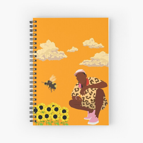 Spiral Notebook Tyler, The Creator - Flower Boy A5 120 Pages on OnBuy