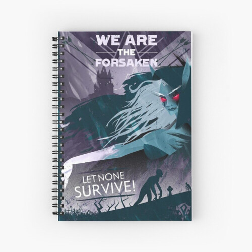 Spiral Notebook Sylvanas Windrunner A5 120 Pages on OnBuy