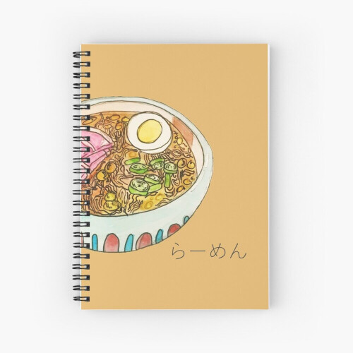 Spiral Notebook Ponyo's Ramen A5 120 Pages on OnBuy