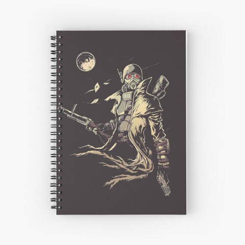 Spiral Notebook Fallout NCR Ranger Sketch Fan Art A5 120 Pages on OnBuy