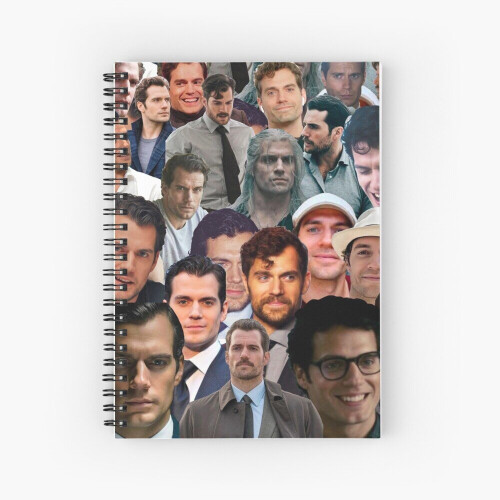 Spiral Notebook Henry Cavill Photo Collage A5 120 Pages on OnBuy