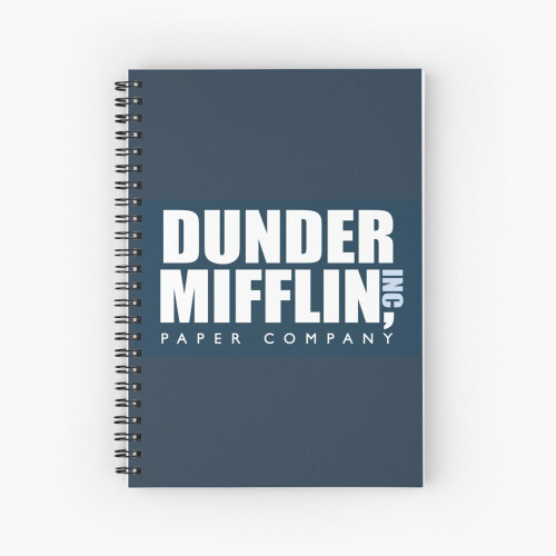 Spiral Notebook Dunder Mifflin - The Office A5 120 Pages on OnBuy