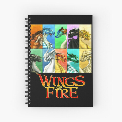 Spiral Notebook Wings Of Fire - All Together A5 120 Pages on OnBuy