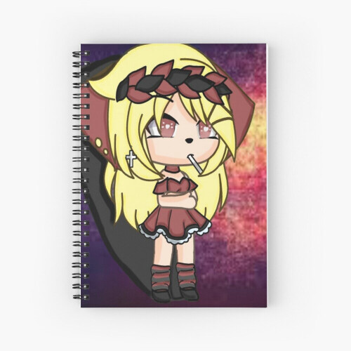 Spiral Notebook Gacha Life Floor Pillow A5 120 Pages on OnBuy