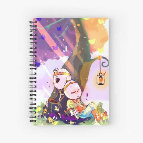 Spiral Notebook Nightmare Sans and Dream Sans A5 120 Pages on OnBuy