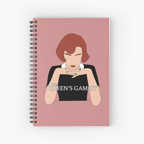 Spiral Notebook The Queen's Gambit A5 120 Pages on OnBuy