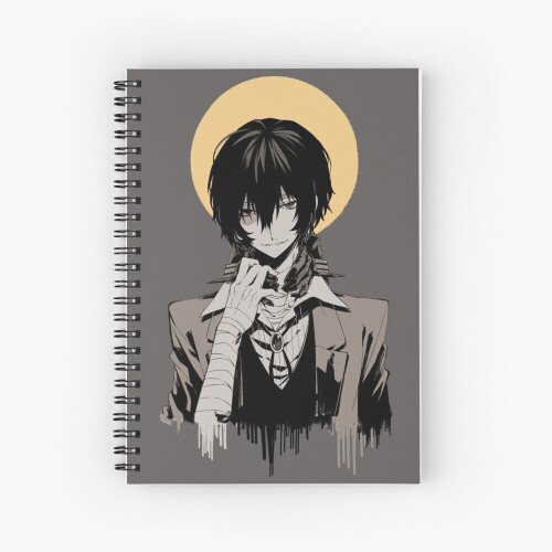 Spiral Notebook Bongou Stray Dogs - Dazai Osamu A5 120 Pages on OnBuy