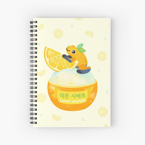Spiral Notebook Golden poison lemon sherbet 2 A5 120 Pages on OnBuy