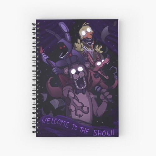 Spiral Notebook FNAF - Greatest Show Unearthed A5 120 Pages on OnBuy