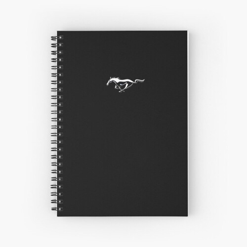 Spiral Notebook Ford Mustang Horse A5 120 Pages on OnBuy