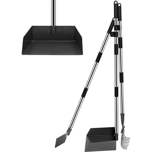 Dog Poop Shovel, Extra Large Dog Poop Shovel for Large and Small Dogs ...