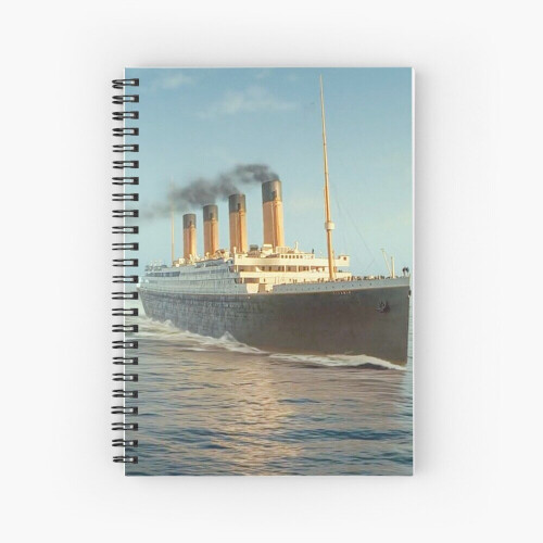 Spiral Notebook The RMS Titanic A5 120 Pages on OnBuy