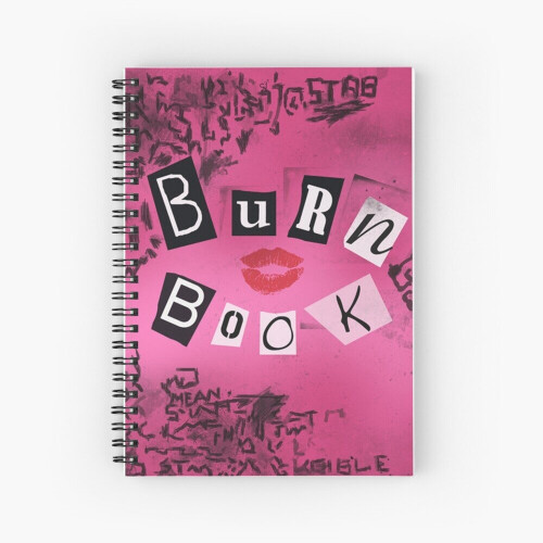 Spiral Notebook Mean Girls - Burn Book A5 120 Pages on OnBuy