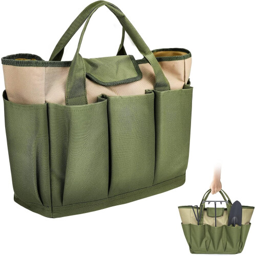 Compact Multifunction Gardening And Gardening Tote Bag With Pockets ...