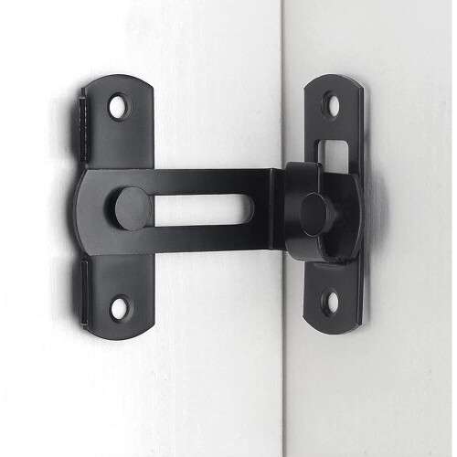90 degree sliding door latch for right angle movable barn door on OnBuy
